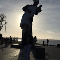 Embracing Peace Statue - Outdoor Sculpture in Marina
