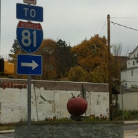 Pittston Tomato Statue - North Main Street