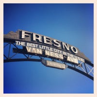 Downtown Fresno Welcome Sign - Monument in Fresno
