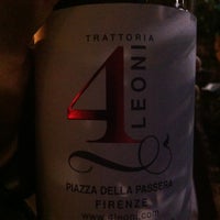 Trattoria 4 Leoni - Oltrarno - 310 tips from 3610 visitors