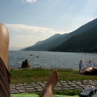 Spiaggia di Cannero Riviera - Beach in Cannero Riviera