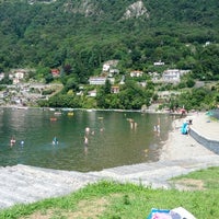 Spiaggia di Cannero Riviera - Beach in Cannero Riviera