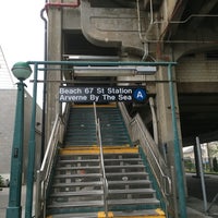 MTA Subway - Beach 67th St/Arverne By The Sea (A) - Metro Station in Queens