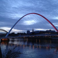 Gateshead Millennium Bridge - Quayside - South Shore Rd