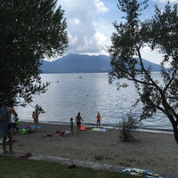 Spiaggia di Cannero Riviera - Beach in Cannero Riviera