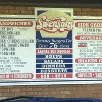 Menu - Swensons (North Akron) Drive-In Restaurants - Chapel Hill - 82 tips