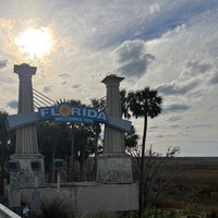 Florida / Georgia State Line - Border Crossing