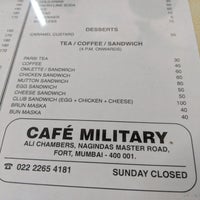 Cafe Military - 13 tips