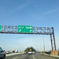 NJ Turnpike at Exit 16W - Intersection
