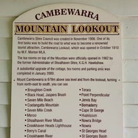 Mount Cambewarra Lookout - Scenic Lookout in Cambewarra