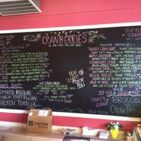 Menu - Cranberries - Café in Johnson City