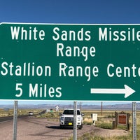 White Sands Missile Range (WSMR) - Military Base
