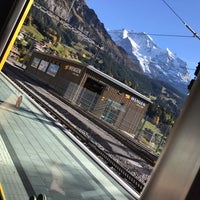 Bahnhof Wengen - Train Station in Wengen