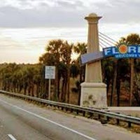 Florida / Georgia State Line - Border Crossing
