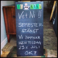 Te & Kaka (Now Closed) - Café in Gamla Staden