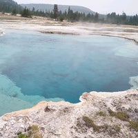Biscuit Basin - Scenic Lookout in Yellowstone National Park
