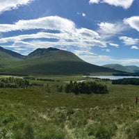 Loch A82 Loch Bà on Rannoch Moor - Scenic Lookout in Glencoe
