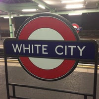 White City London Underground Station - College Park and Old Oak - Wood Ln
