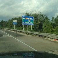 Florida / Georgia State Line - Border Crossing