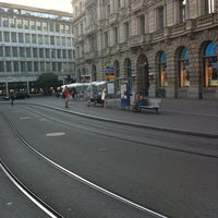 Paradeplatz - Plaza in Zürich
