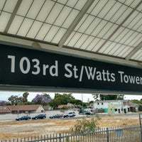 Metro Rail - 103rd Street/Watts Towers Station (A) - Watts - Los ...