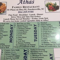 Athas Family Restaurant - American Restaurant