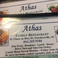 Athas Family Restaurant - American Restaurant