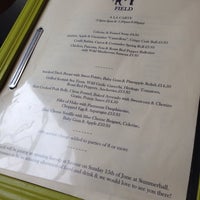 Field Edinburgh - Restaurant in Edinburgh