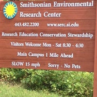Smithsonian Environmental Research Center - 1 tip