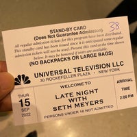 Studio 8G - Late Night with Seth Meyers - Rockefeller Center - 9 tips ...