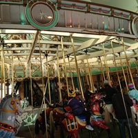 Looff Carousel - Theme Park Ride / Attraction in Santa Cruz Beach Boardwalk