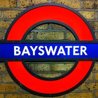 Bayswater London Underground Station - Lancaster Gate - Queensway