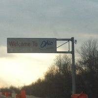 Ohio / Pennsylvania State Line - Border Crossing