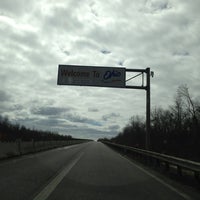 Ohio / Pennsylvania State Line - Border Crossing