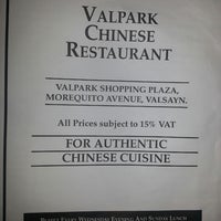 Valpark Chinese Restaurant - Valsayn, St. George