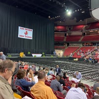 The Kohl Center - College Basketball Court in Madison