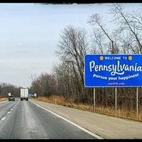 Ohio / Pennsylvania State Line - Border Crossing