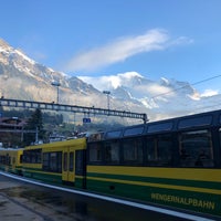 Bahnhof Wengen - Train Station in Wengen