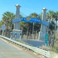 Florida / Georgia State Line - Border Crossing