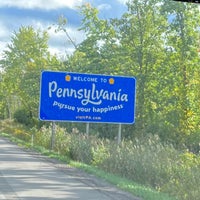 Ohio / Pennsylvania State Line - Border Crossing