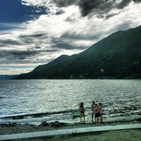 Spiaggia di Cannero Riviera - Beach in Cannero Riviera
