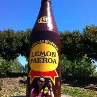 L&P Bottle - Outdoor Sculpture in Paeroa