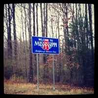 Mississippi / Tennessee State Line - Border Crossing
