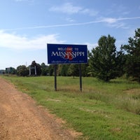 Mississippi / Tennessee State Line - Border Crossing