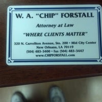 The Law Offices of W.A. Chip Forstall, Jr. - Lawyer in Mid-City