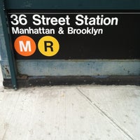 MTA Subway - 36th St (M/R) - 36th St