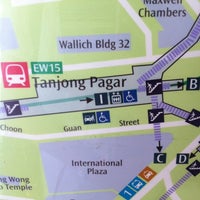 Tanjong Pagar MRT Station (EW15) - Metro Station in Financial District