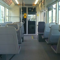 South Lake Union Streetcar - Tram Station in Seattle