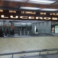 Estación TRAM Luceros - Metro Station