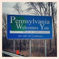 Ohio / Pennsylvania State Line - Border Crossing